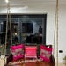 Handmade Wooden Reversible Porch Swing/ Wooden Reversible Ceiling Swing ...