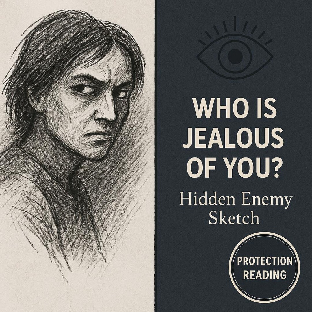 Who is Jealous of You? • Psychic Drawing of Hidden Enemy • Toxic Energy ...
