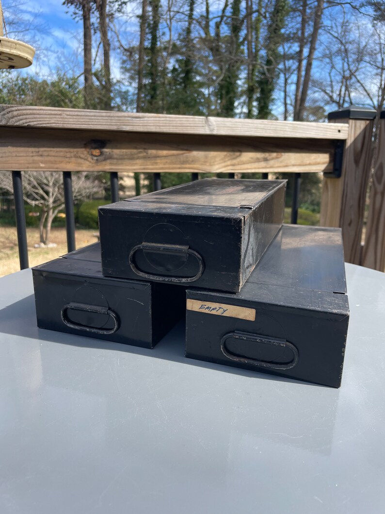 Vintage / Antique Safe Deposit Boxes Many Available Priced Individually ...