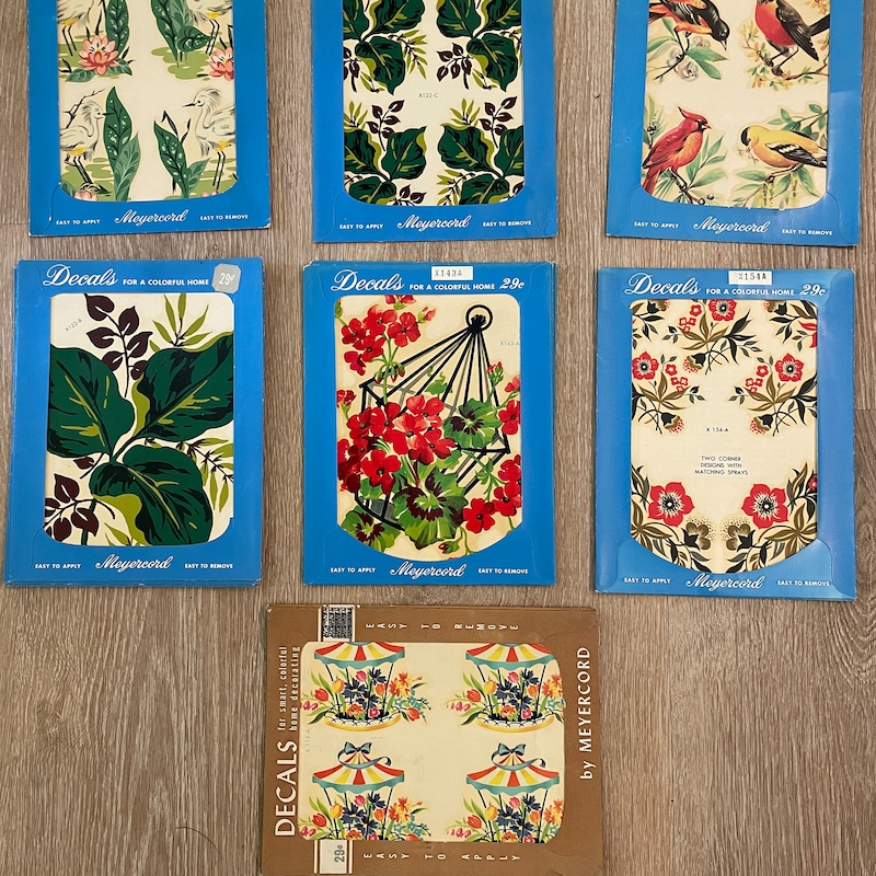 Vintage Decals - Etsy