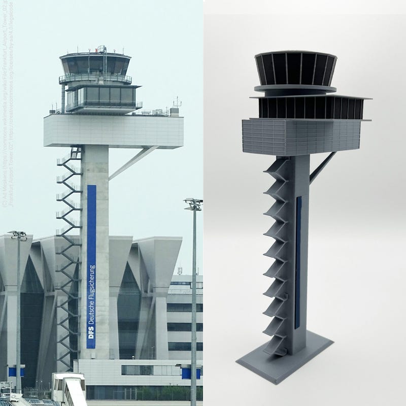 Model Airport Atc Tower - Etsy