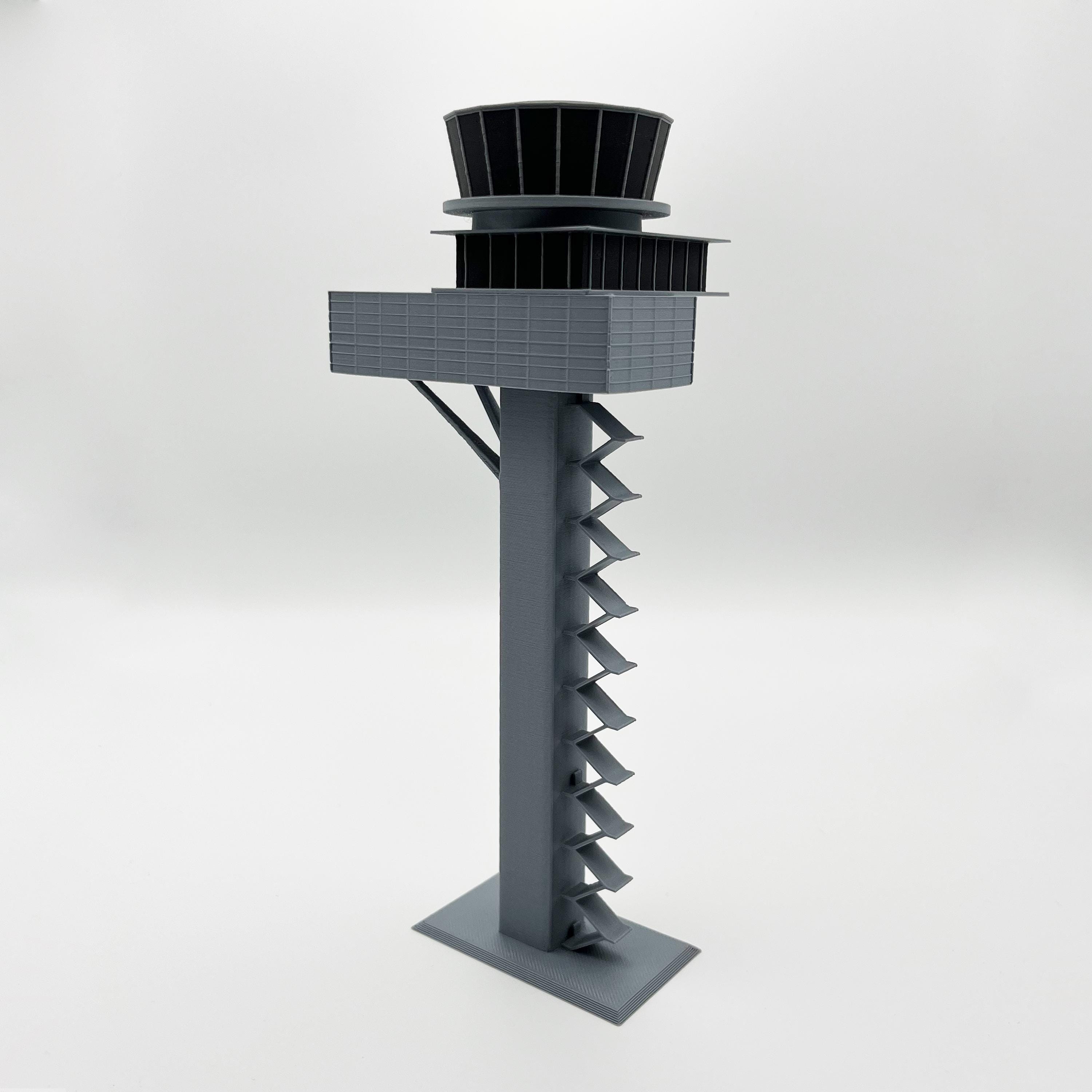 Frankfurt Air Traffic Tower Model, Air Traffic Control Miniature, ATC ...