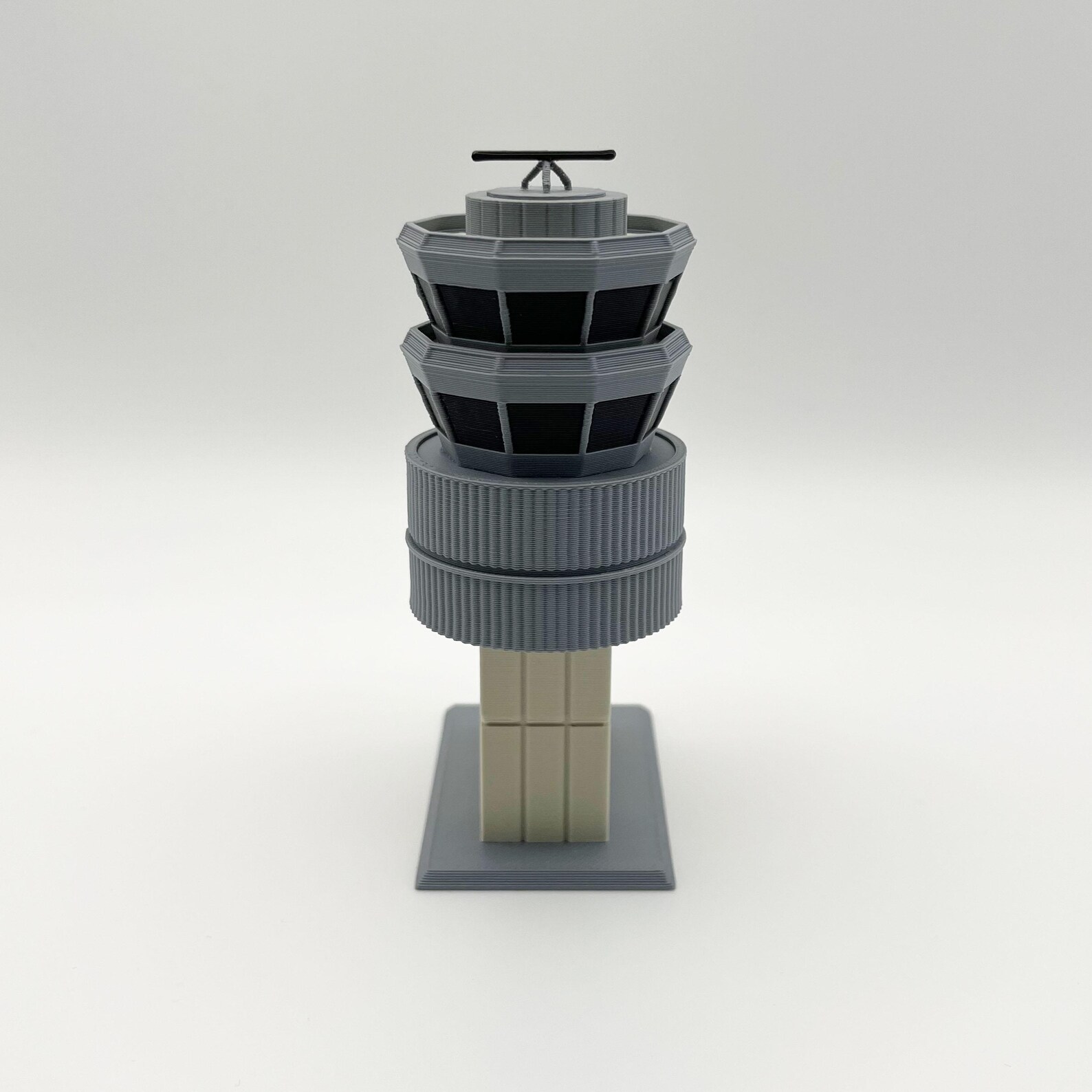 1:400 Zurich Air Traffic Tower Model, Air Traffic Control Miniature ...