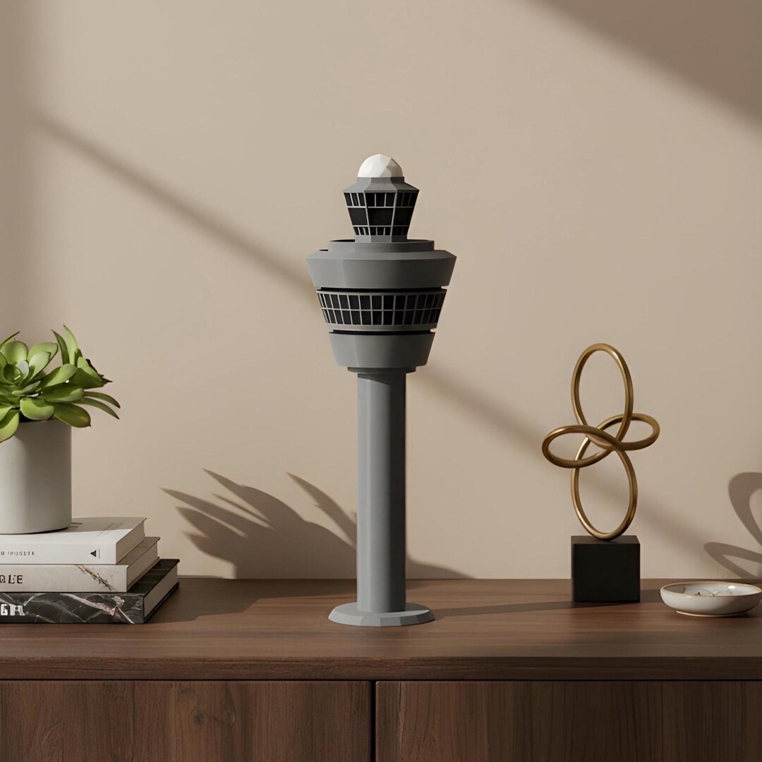 Amsterdam Schiphol Air Traffic Control Tower Model - Realistic ATC ...