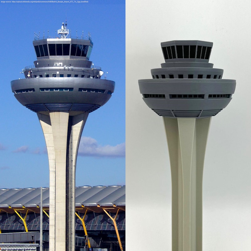 Model Airport Atc Tower - Etsy