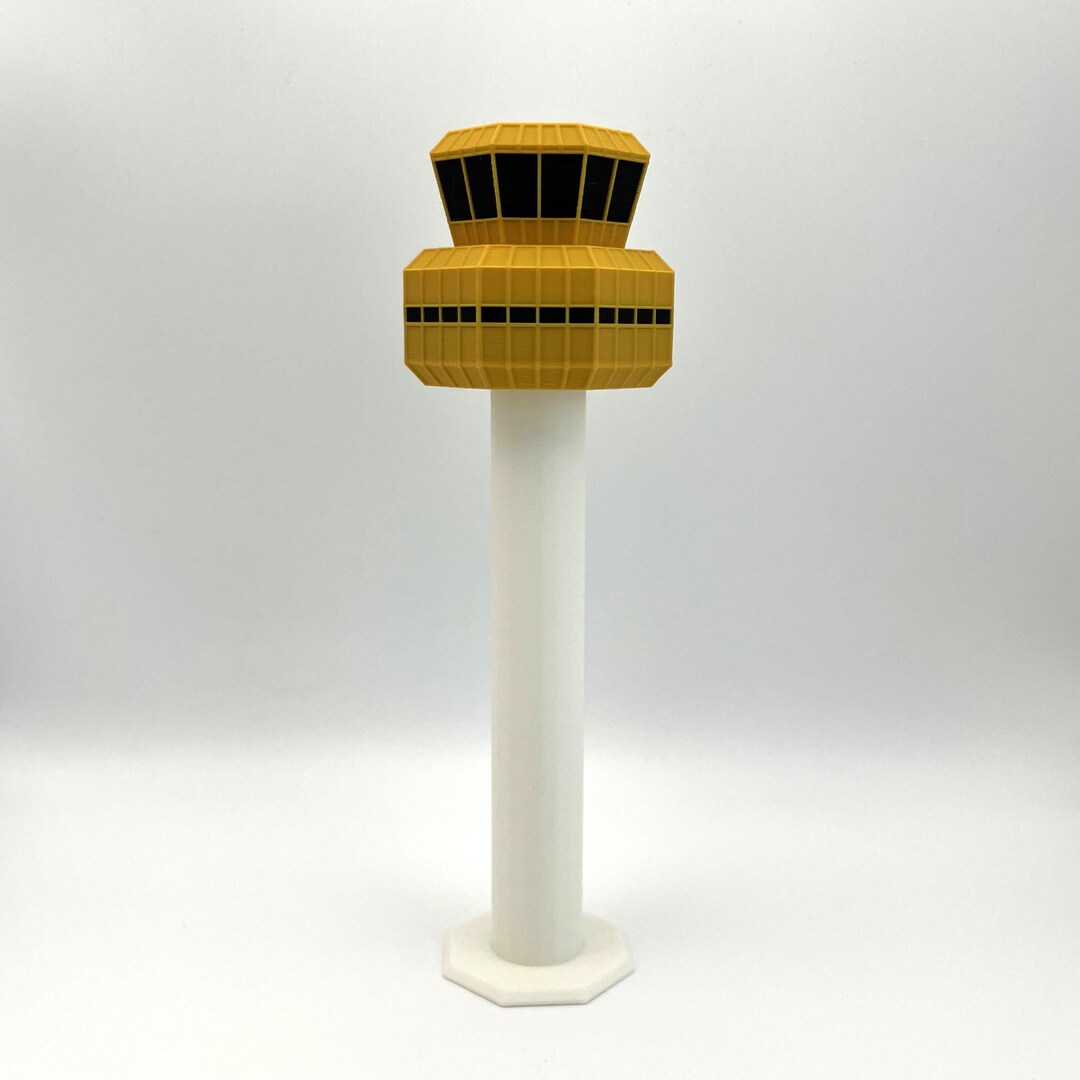 Hamburg Air Traffic Tower Model, Air Traffic Control Miniature, ATC ...