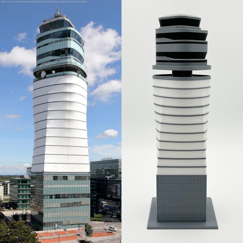 Model Airport Atc Tower - Etsy