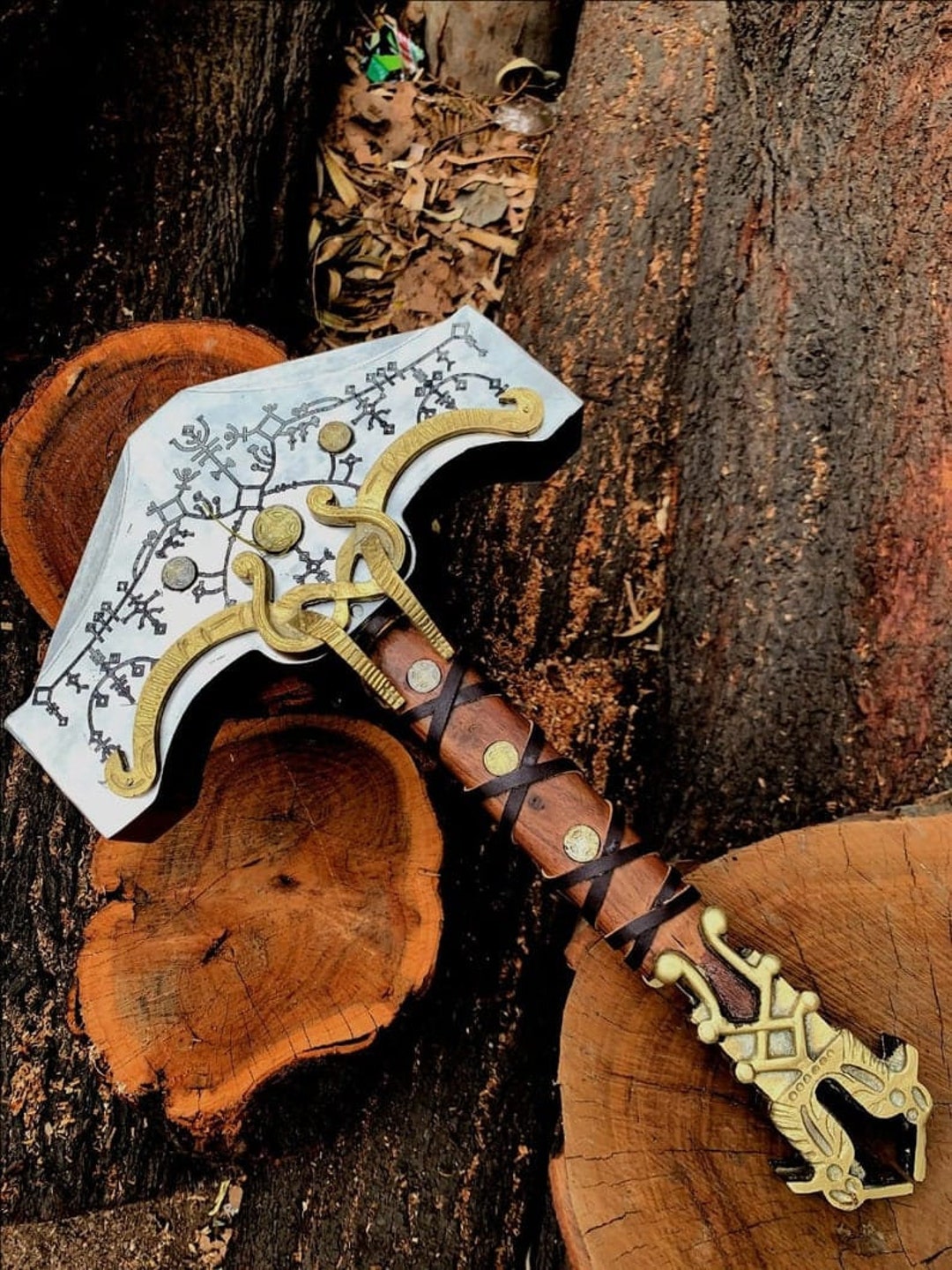 God of War Ragnarok Mjolnir - Thor's Hammer Souvenir - God of War Thor ...