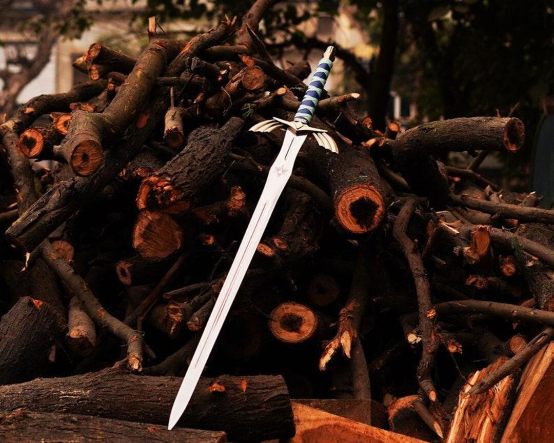 Handmade Steel Sword With Scabbard, Replica Swords, Handmade Unique ...