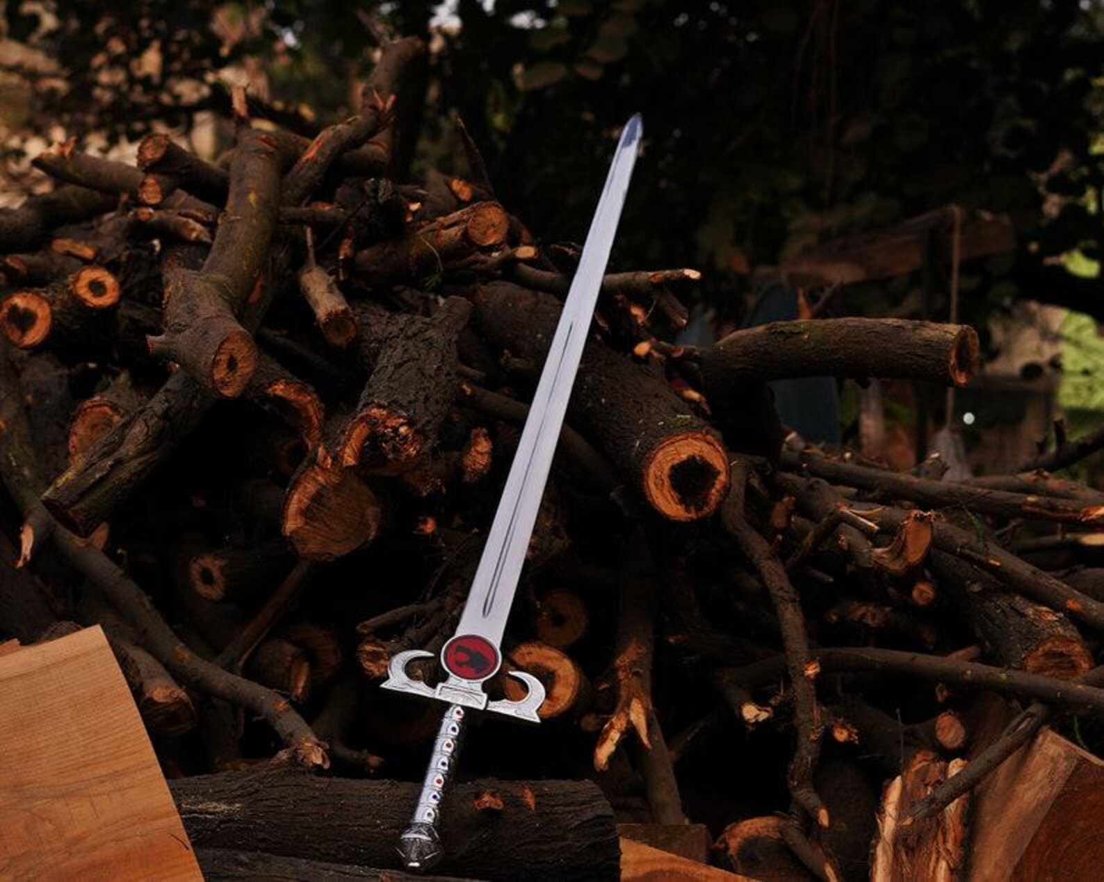 Custom Made Thundercat Lionio Sword, Holy Swords, Sword Wall Mount ...