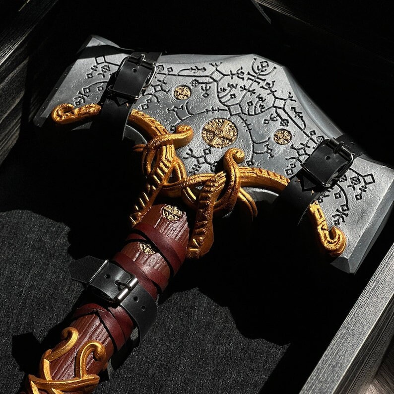 God of War Ragnarok Mjolnir Thor's Hammer Souvenir God - Etsy