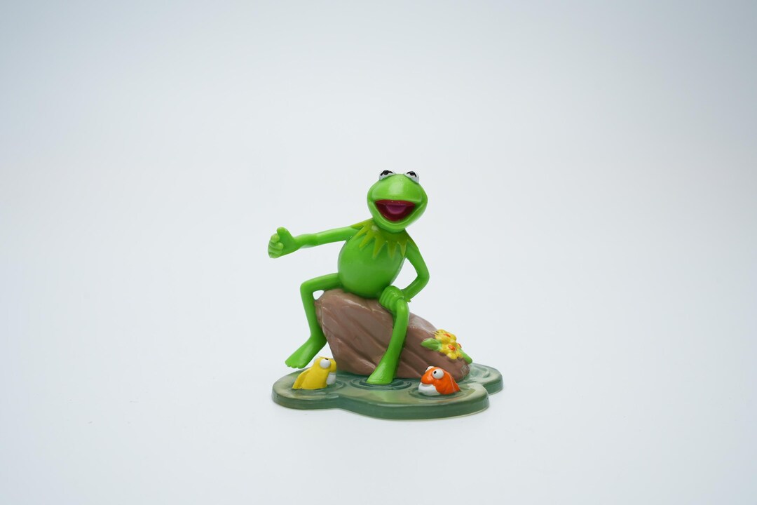 Kermit the Frog Figure Applause Collectible 90s Kermit Pvc Figure - Etsy