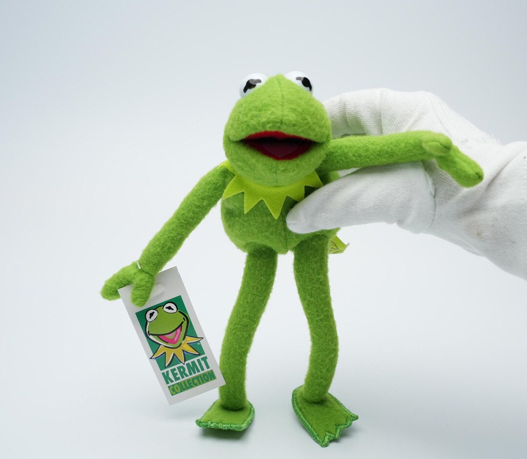 Vintage Kermit the Frog Plush by Igel - a Rare Collector's Item NOS ...
