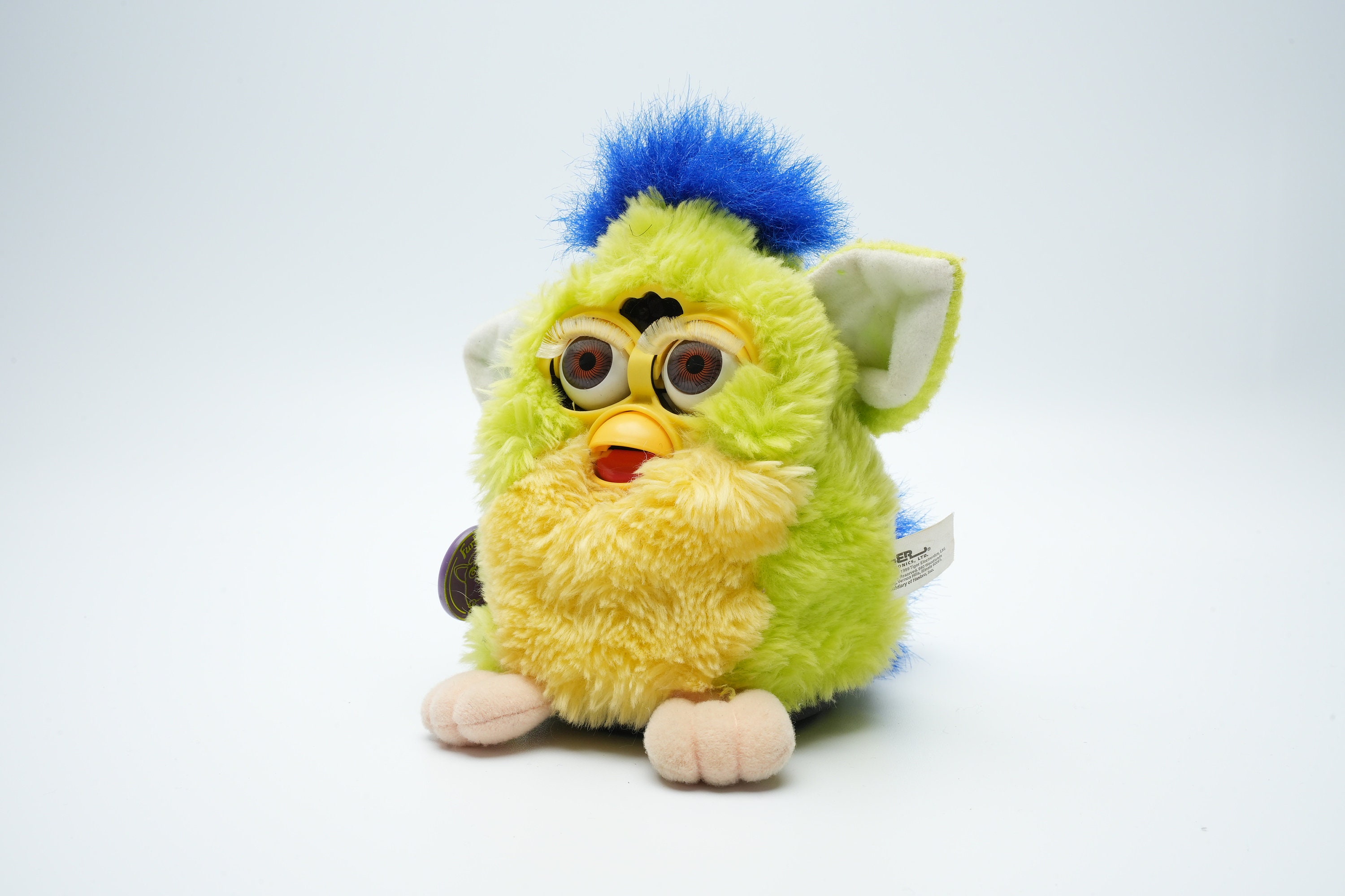 Vintage Furby 1998 Kiwi Furby Model Vintage Furby With Brown Eyes and ...