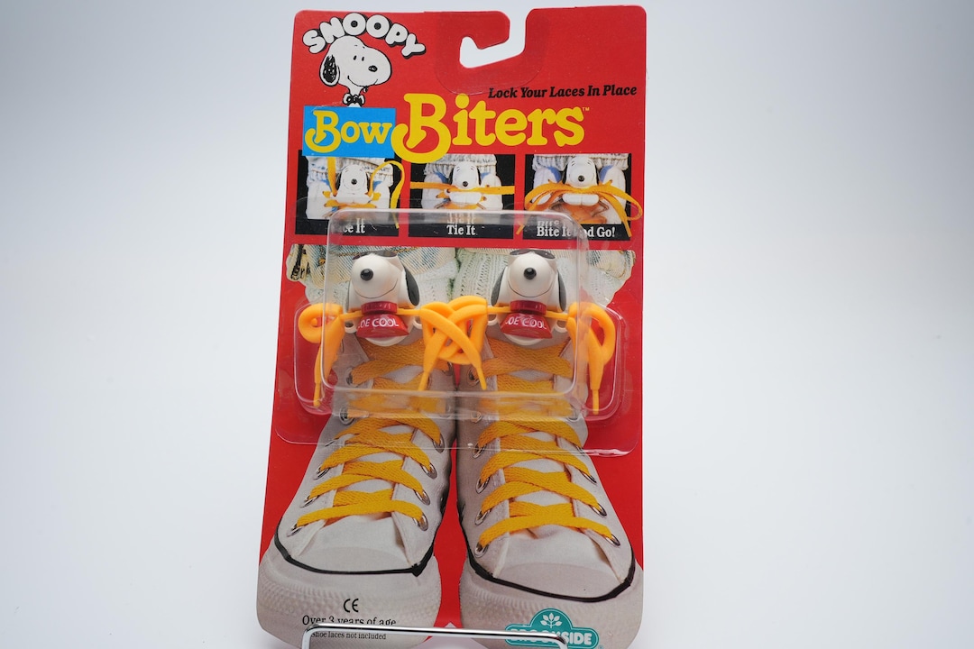 Snoopy Bow Biters Joe Cool – Brookside 1989 – Rare Vintage Accessory ...