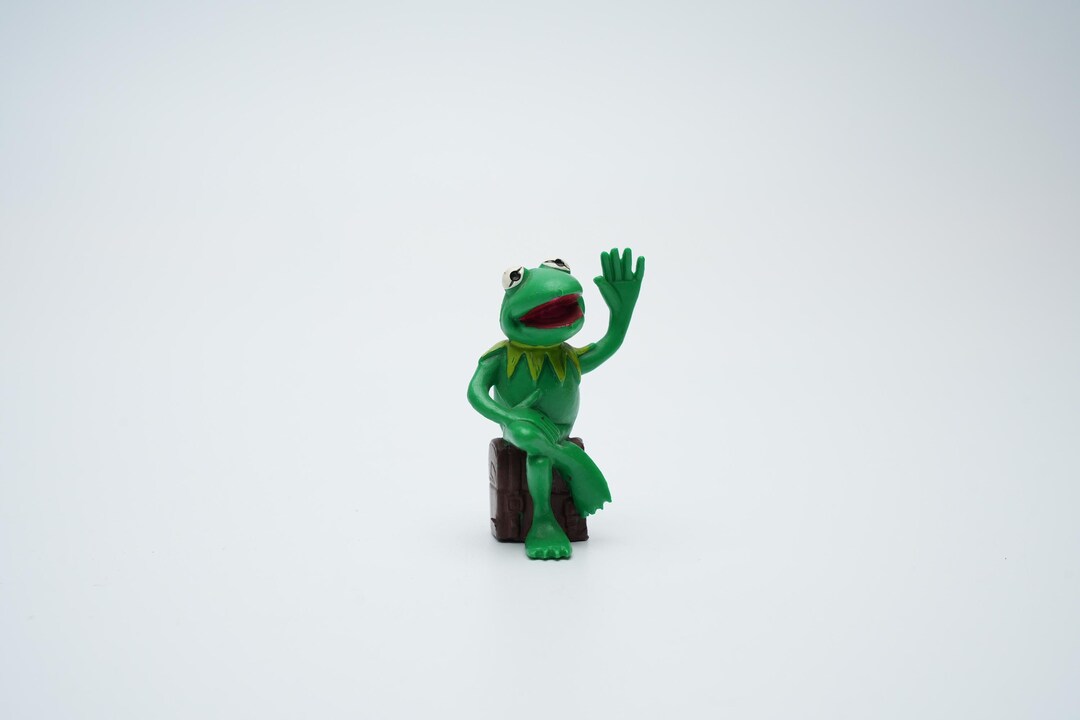 Kermit the Frog Figure Applause Collectible 90s Kermit Pvc Figure - Etsy