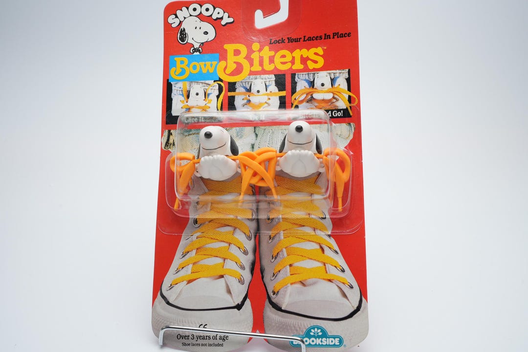 Snoopy Bow Biters Brookside 1989 Rare Vintage Accessory - Etsy