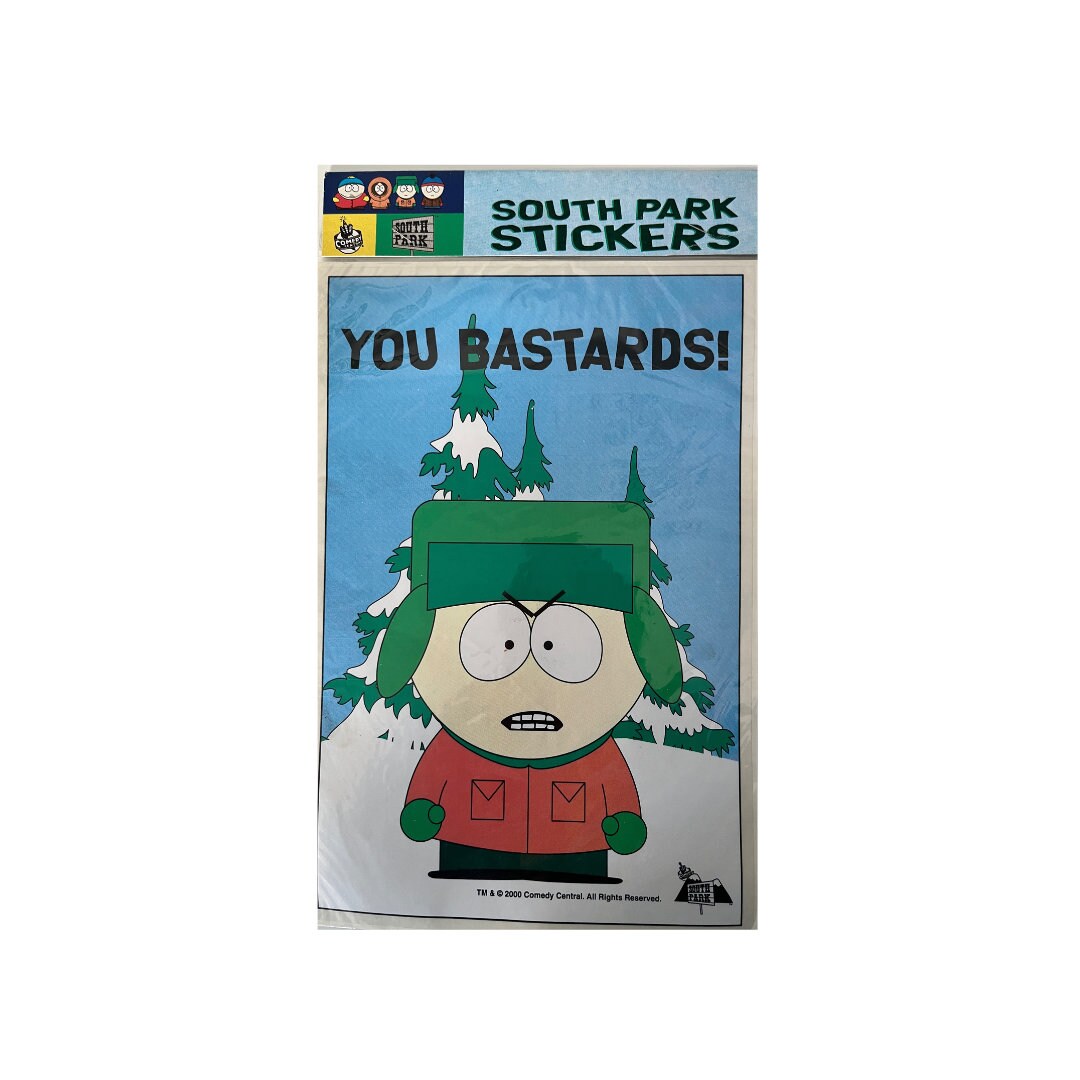 Vintage Vinyl South Park Sticker "kyle Broflovski" From 2000 Comedy ...