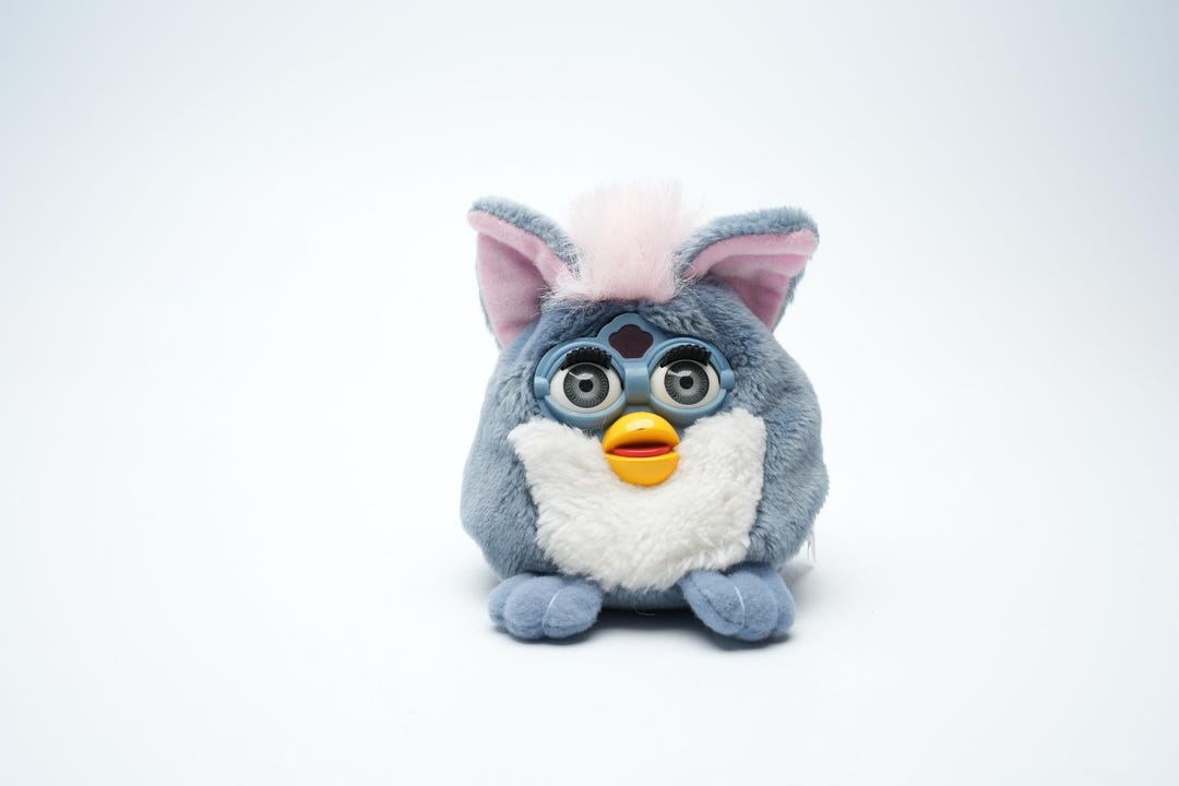 Vintage Furby Buddy 1999 Furby Tiger Furby Beanbag 1999 Furby Buddy ...