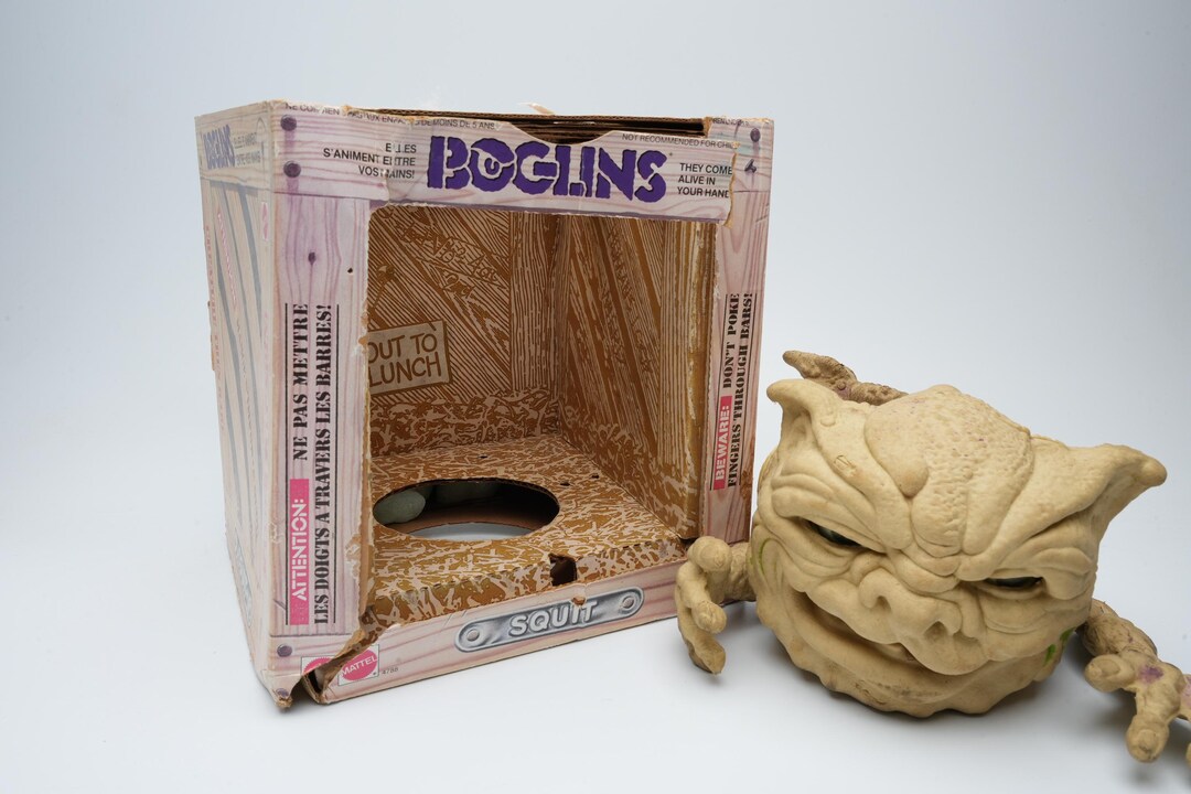 Drool/flurp Boglins Figure 1987 Mattel Rubber Puppet Monster, Boglins ...
