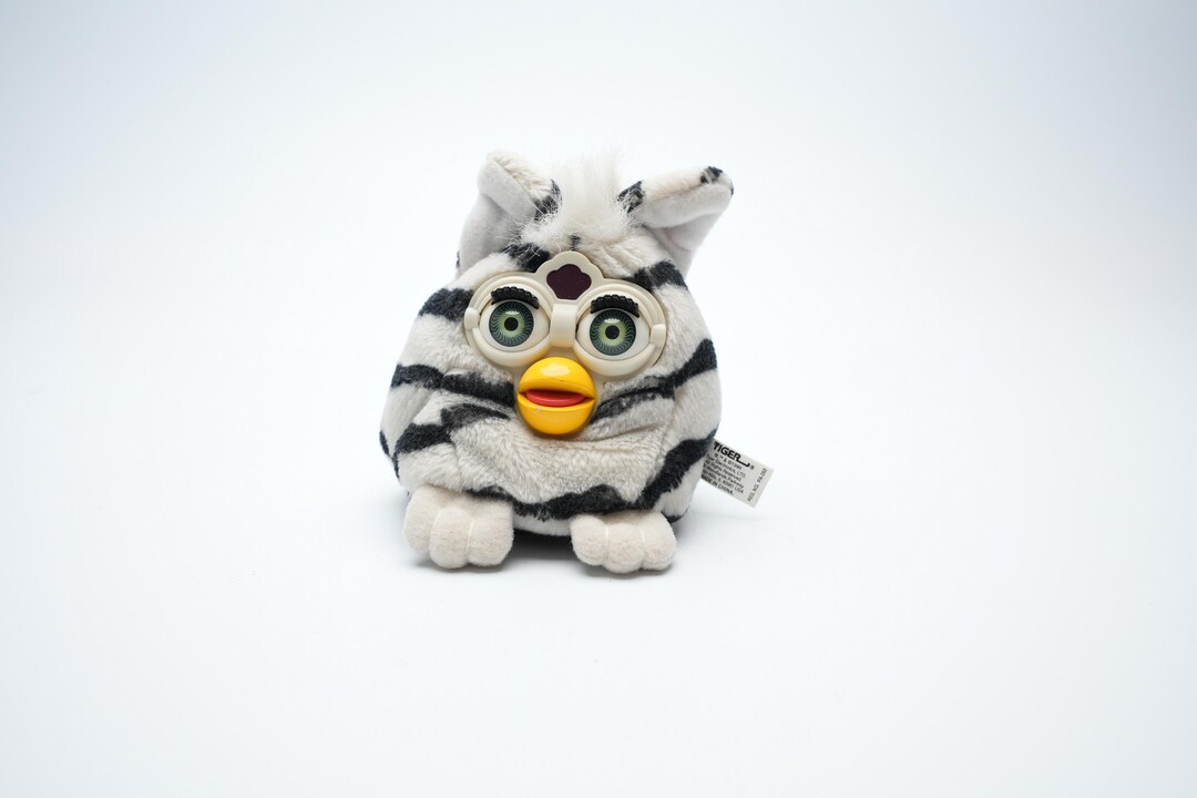 Vintage Furby Buddy 1999 | Furby Tiger | Furby Beanbag 1999 | Furby ...