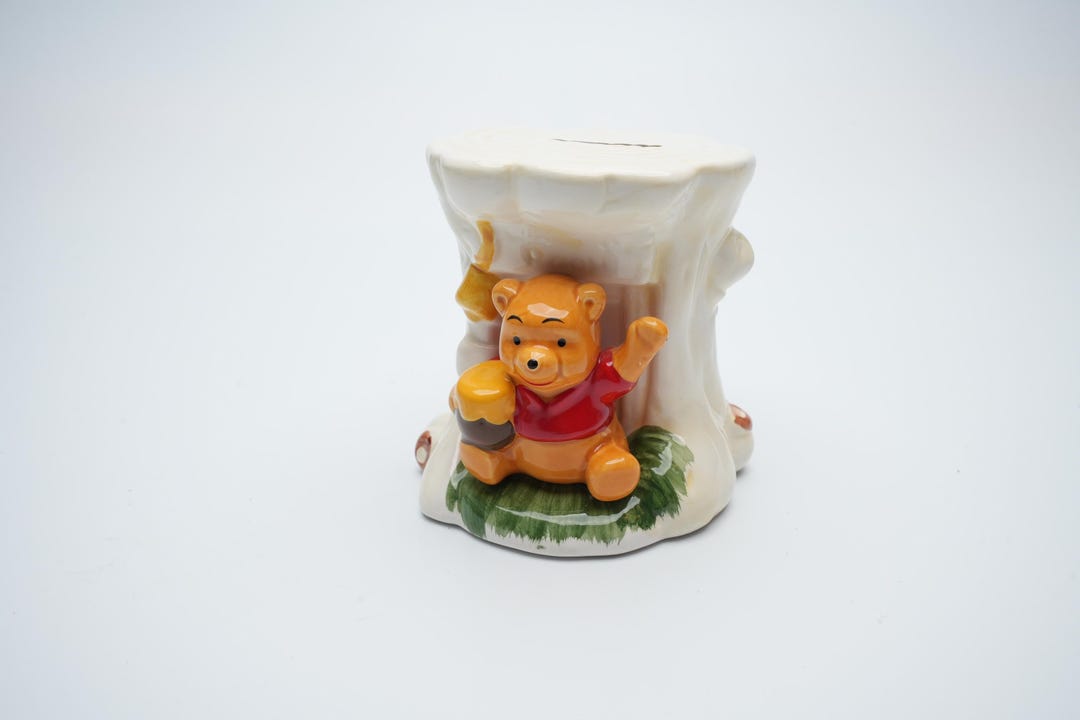 Vintage Winnie the Pooh Money Box Original Disney Ceramic Money Box - Etsy