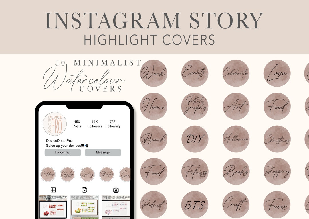 Instagram Story Highlight Icons Ig Story Icons Instagram - Etsy