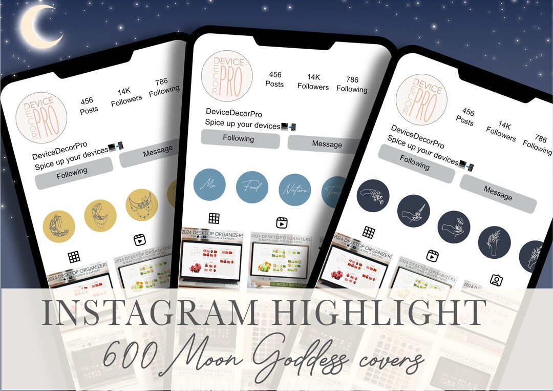 Instagram Story Highlight Icons Bundle Ig Story Icons Instagram Boho ...