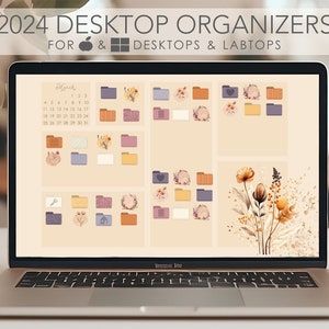 WILD FLORAL 2024 Work Business School Productivity Bundle Custom ...
