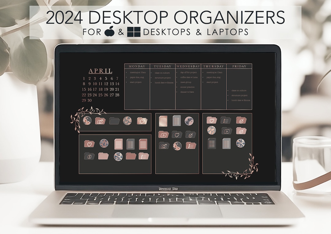 BLACK 2024 Work Business School Productivity Bundle | Custom Desktop ...