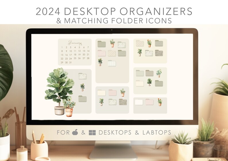 PLANT LOVER 2024 Work Business School Productivity Bundle | Custom ...