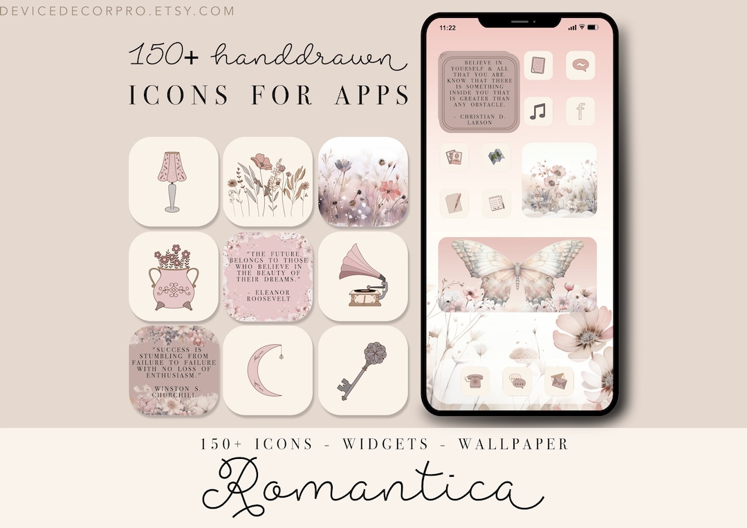 Hand Drawn App Icons, Ios Icons, iPhone Icons, Handdrawn Ios 17 Icons ...