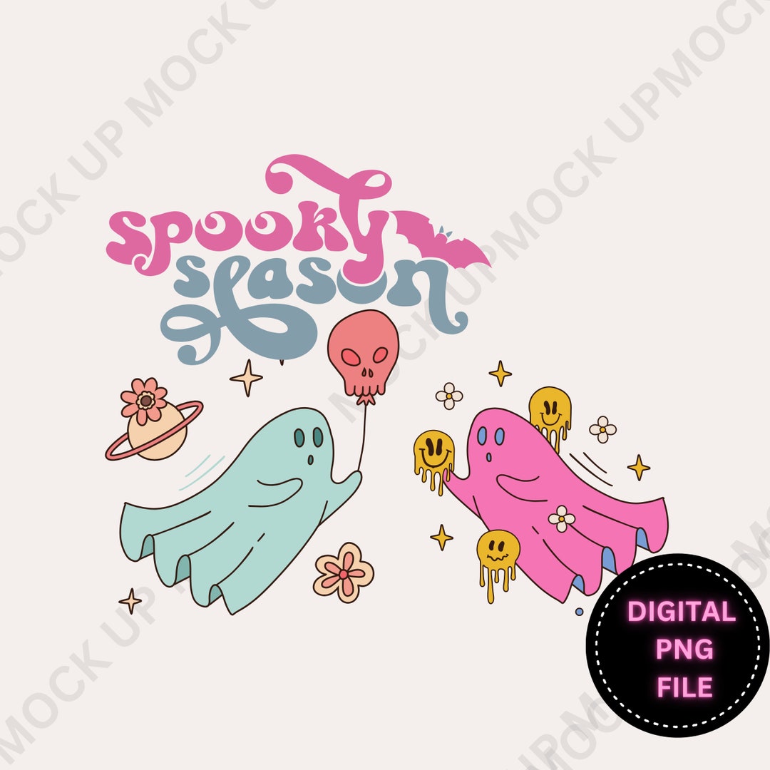 Boojee Ghost PNG Bougie Cute Ghost Png T-shirt Halloween - Etsy