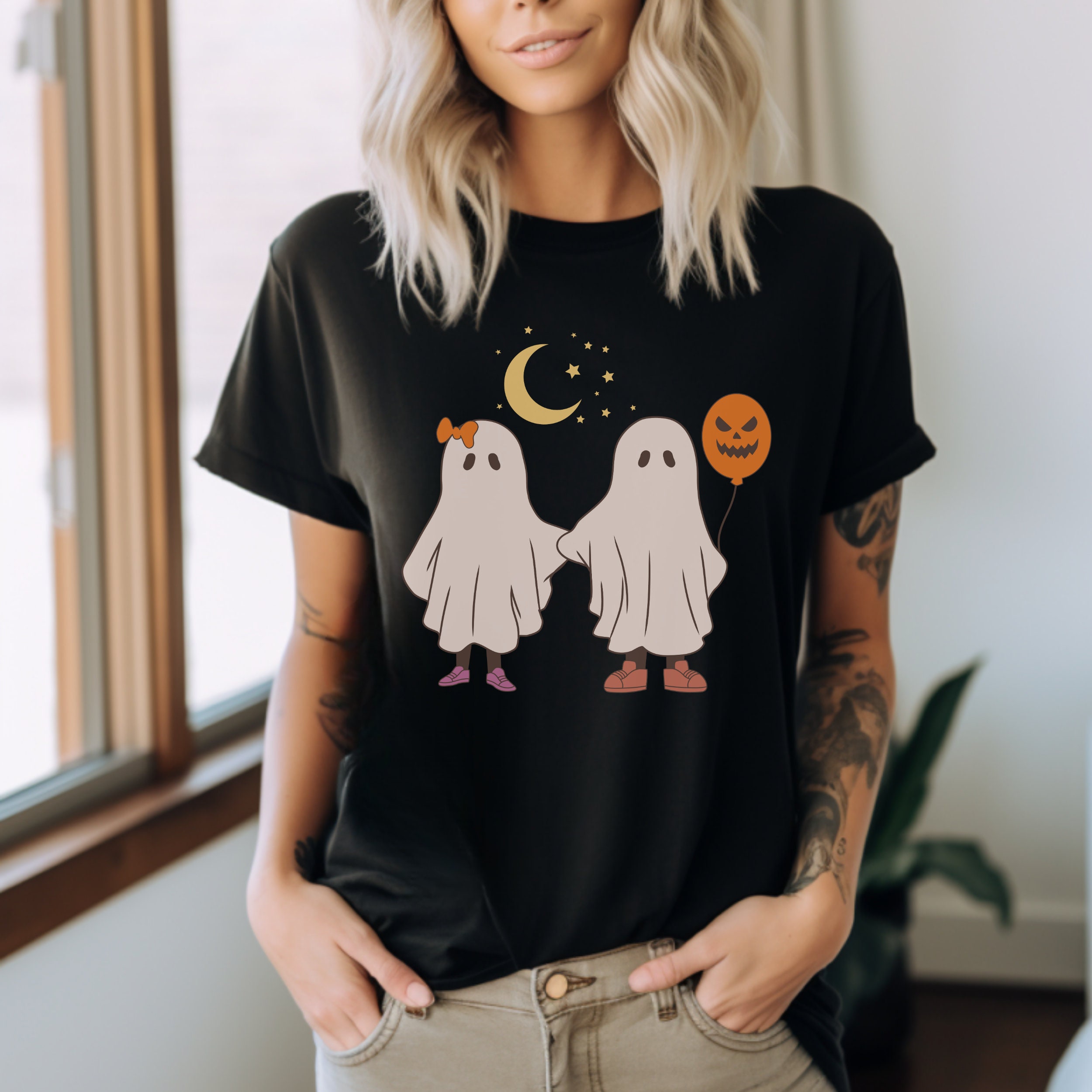 Boojee Ghost PNG Bougie Cute Ghost Png T-shirt Halloween - Etsy