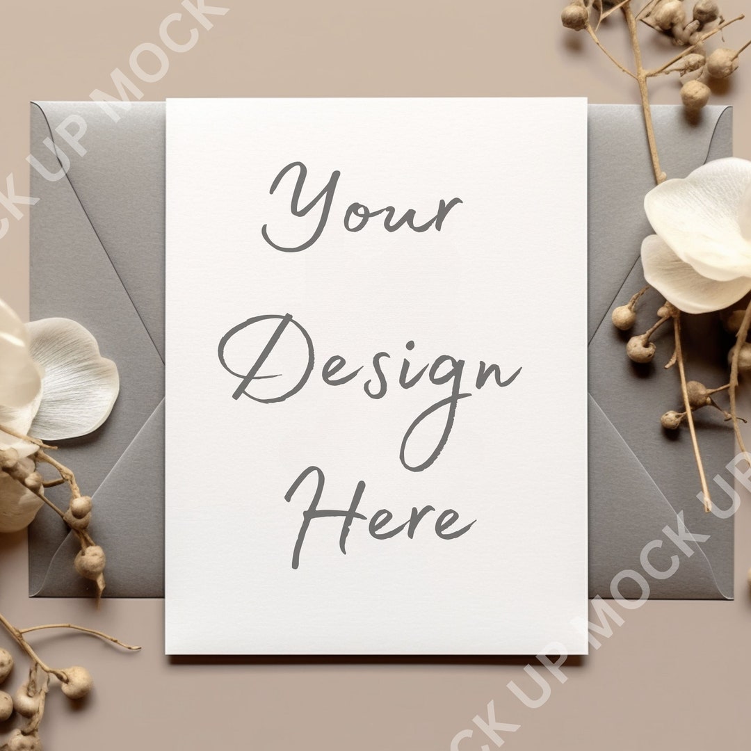 Card Mockup Wedding Bundle Card Mockups Invitations Mockup Card Invite ...