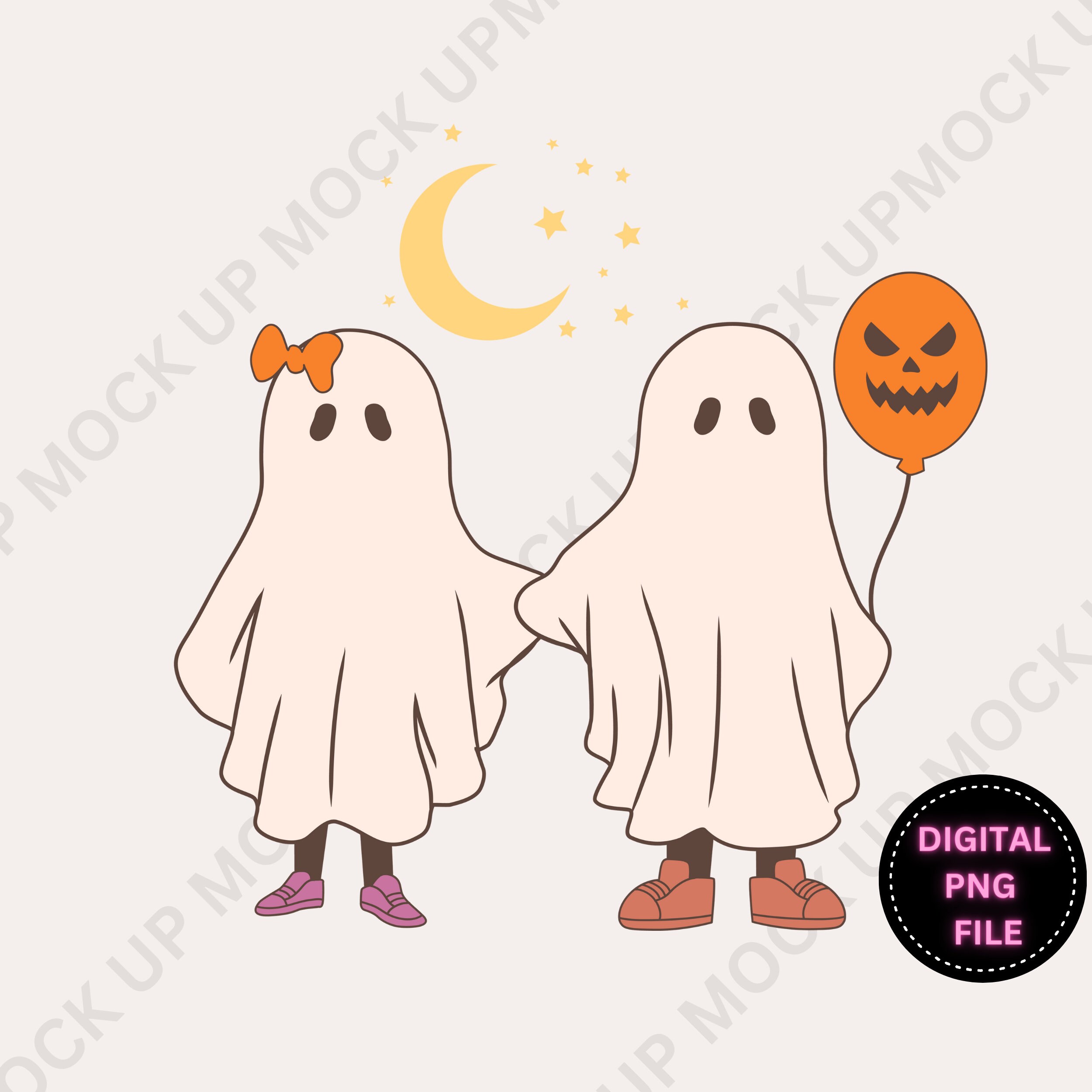 Boojee Ghost PNG Bougie Cute Ghost Png T-shirt Halloween - Etsy