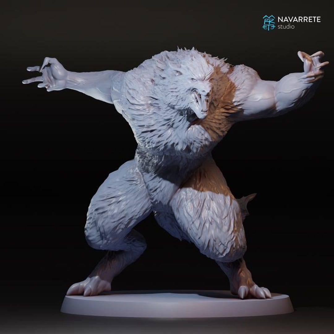 Werewolf (pose #3) - Etsy