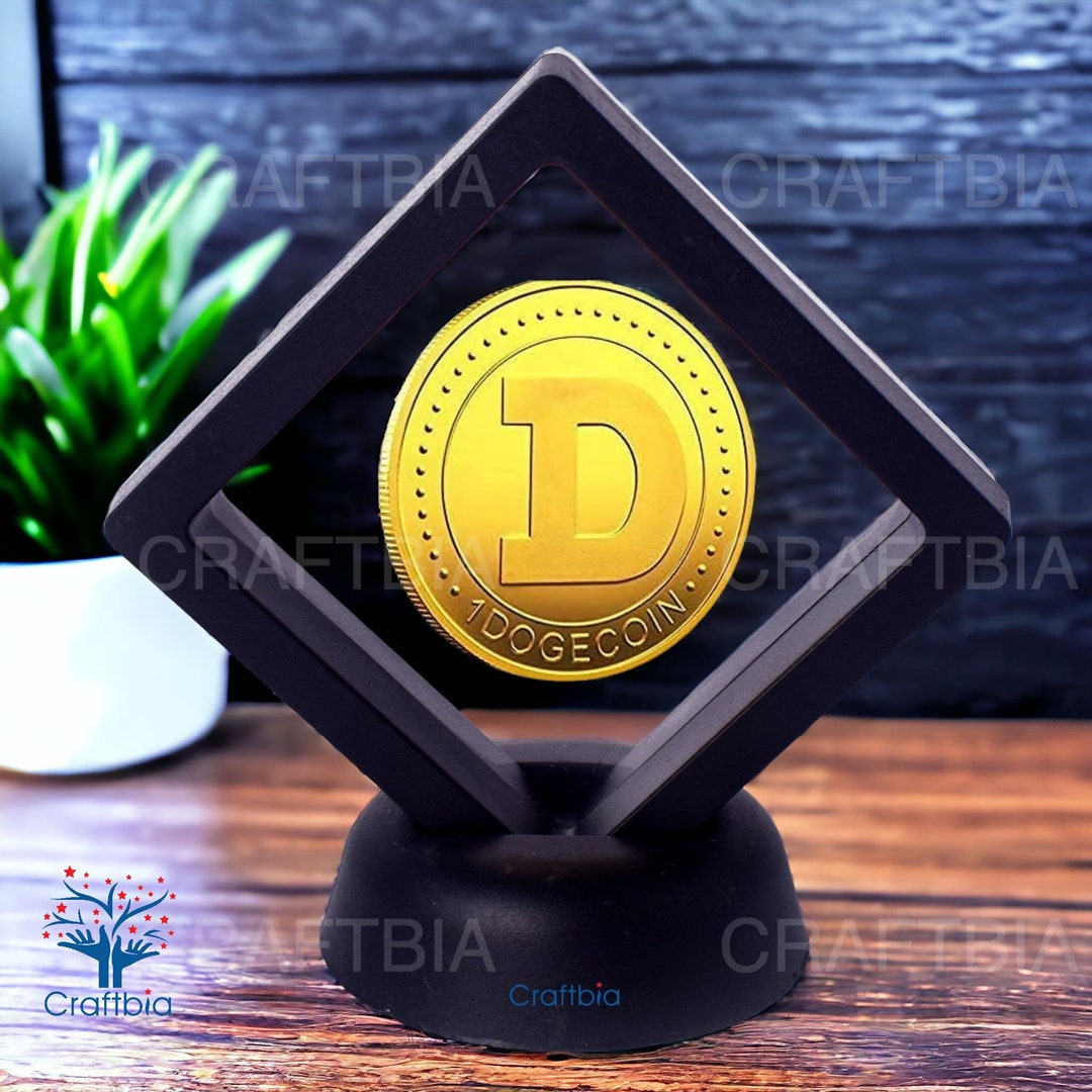 DOGE Coin Physical Cryptocurrency Made of Real Steel by Craftbia ...