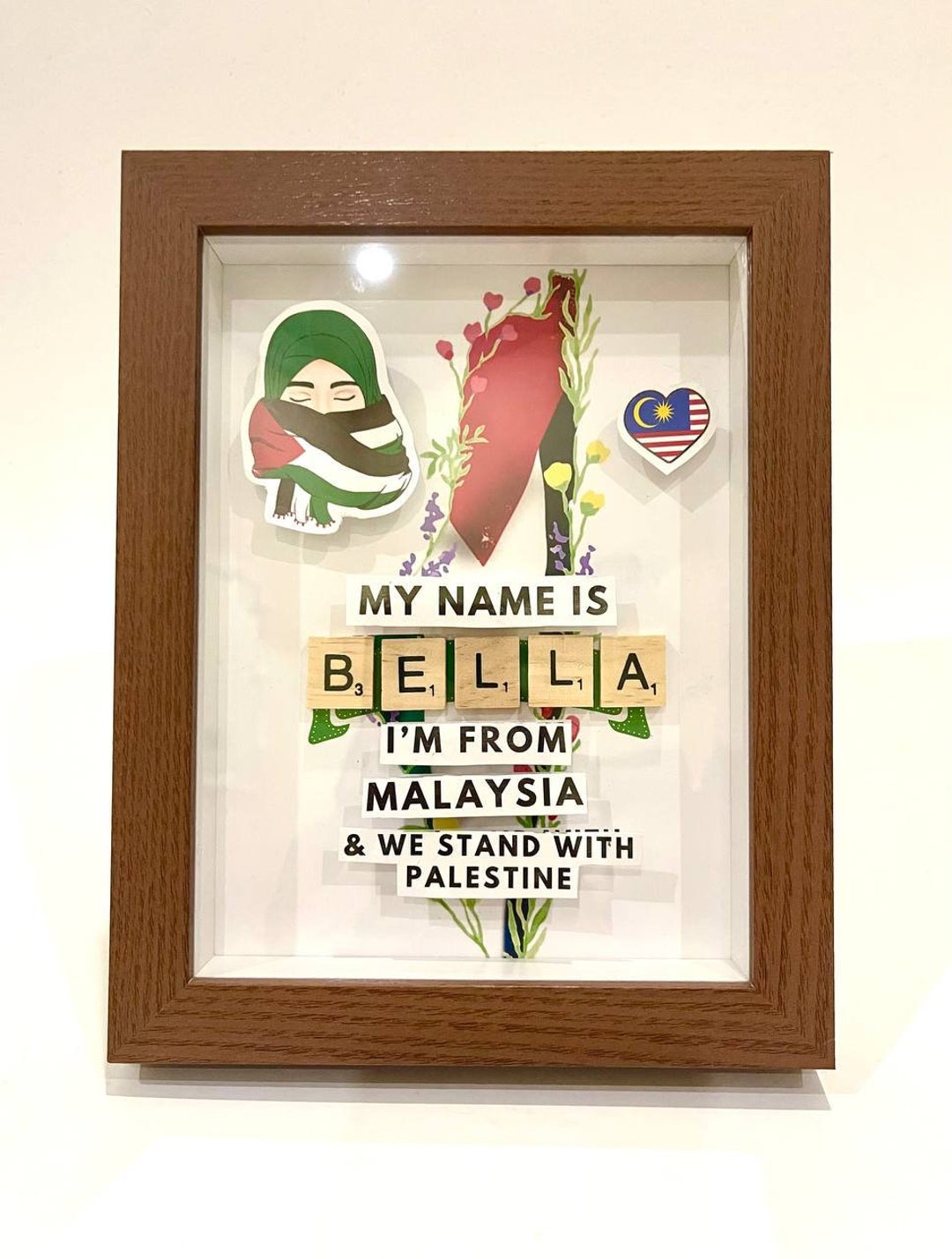 Save Gaza Save Palestine Personalized Minifigures Frame - Etsy UK