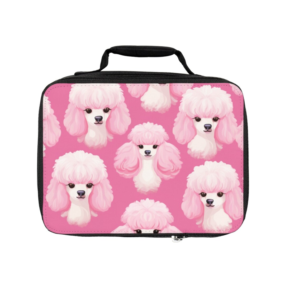 Pink Poodle Lunch Bag - Etsy