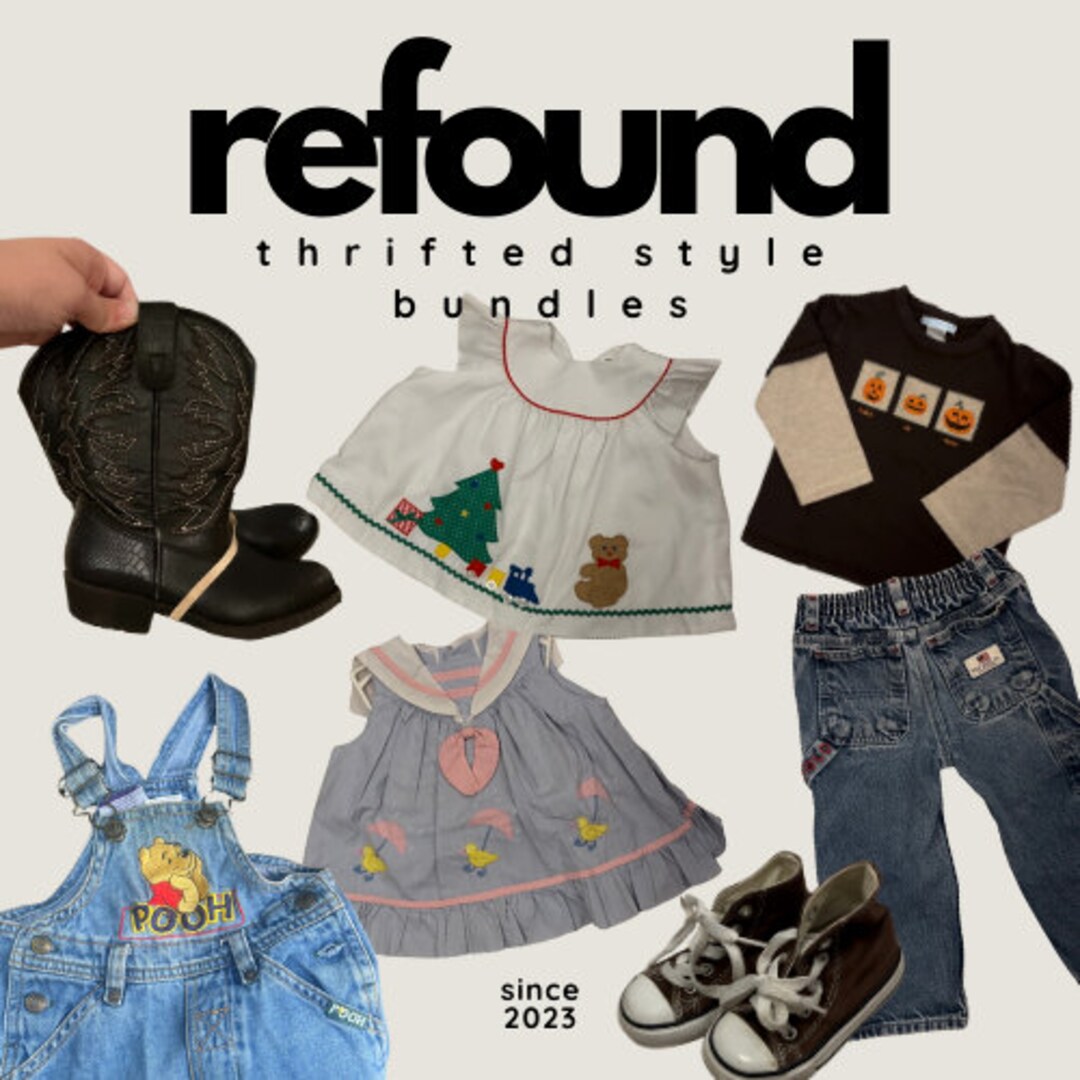 Kids Thrifted Style Bundle - Etsy