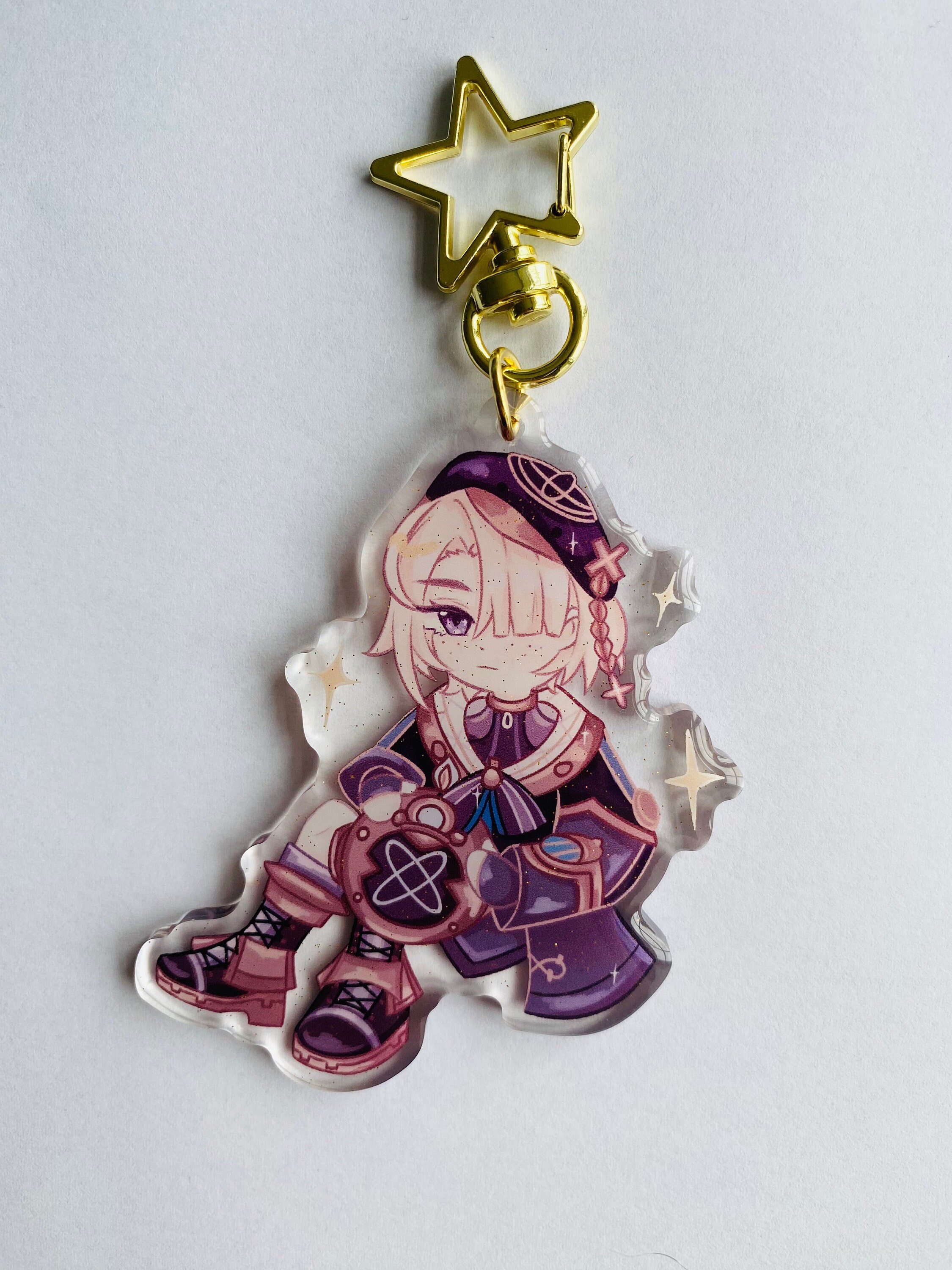 Genshin Impact, Freminet Lyney Lynette Keychain, Fontaine Siblings - Etsy