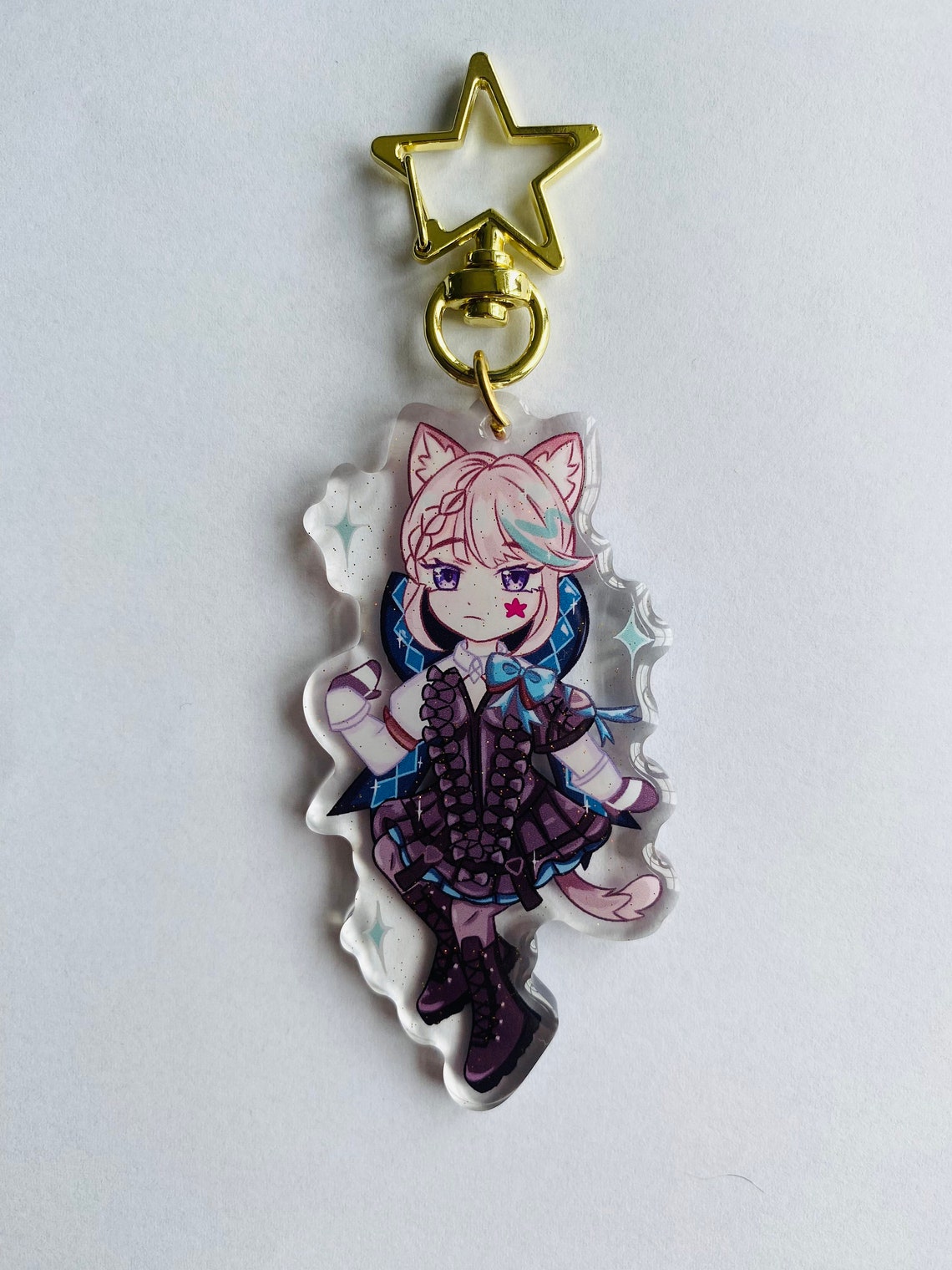 Genshin Impact, Freminet Lyney Lynette Keychain, Fontaine Siblings - Etsy