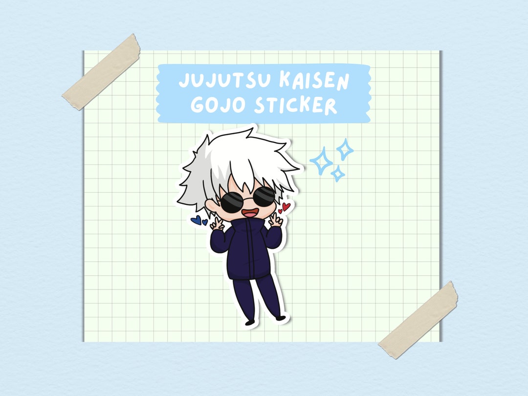 Jujutsu Kaisen Satoru Gojo Sticker I for Water Bottles Laptops Bullet ...