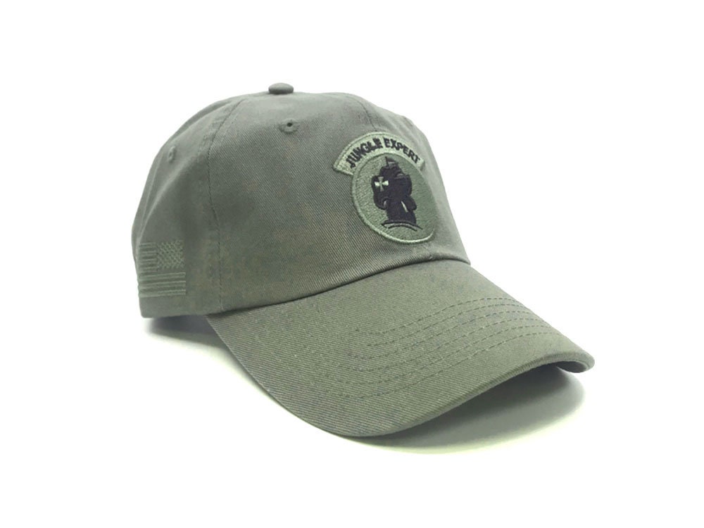 Jungle Expert OD Green Cap - Etsy