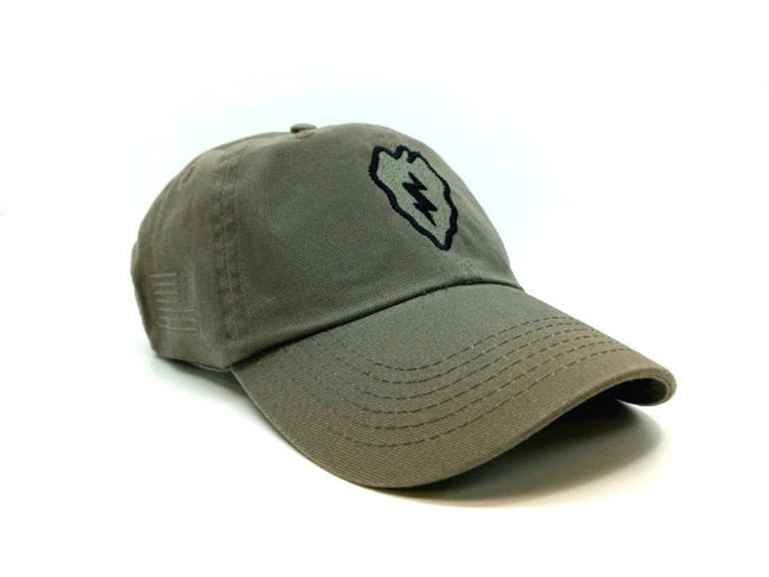 25th Infantry Division Tropic Lightning OD Green Cap Hat US Army - Etsy