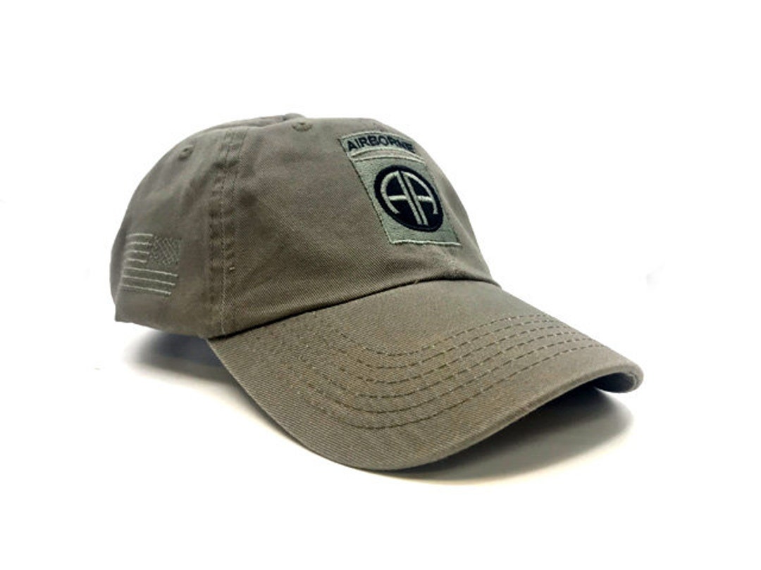 AATW! 82nd Airborne Division OD Cap Airborne Infantry Ft Bragg Ft ...