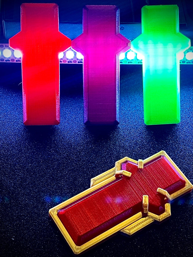 Xenoblade Core Crystal / Trinity Processor / Aegis Cores 3D Printed All ...