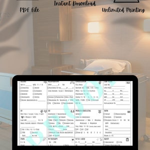 Medsurg/tele Report Sheet, SBAR, Medsurg, Telemetry, RN Report Sheet ...