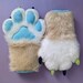 PDF Pattern Download Fursuit 4 Finger Puffy Handpaws, Furry Paws ...